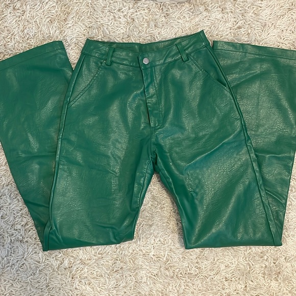 Princess Polly | Pants & Jumpsuits | Princess Polly Ashleigh Pu Pants ...